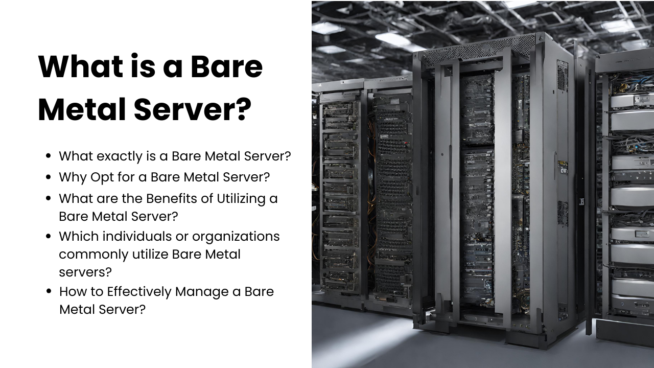 What is a Bare Metal Server? An In-Depth Overview - Utho